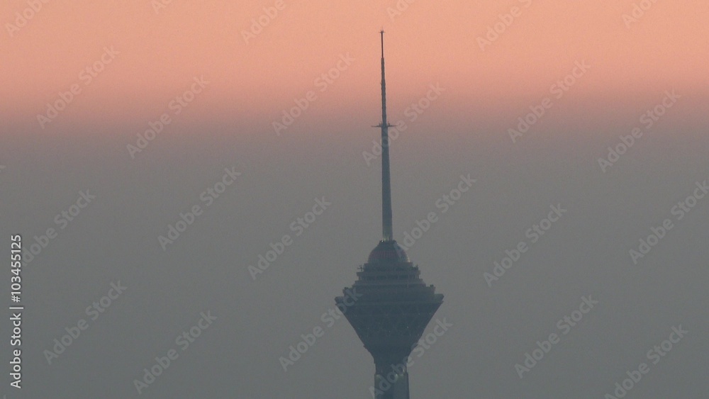 TEHRAN, IRAN : Milad Tower also known as Tehran tower, the new symbol ...