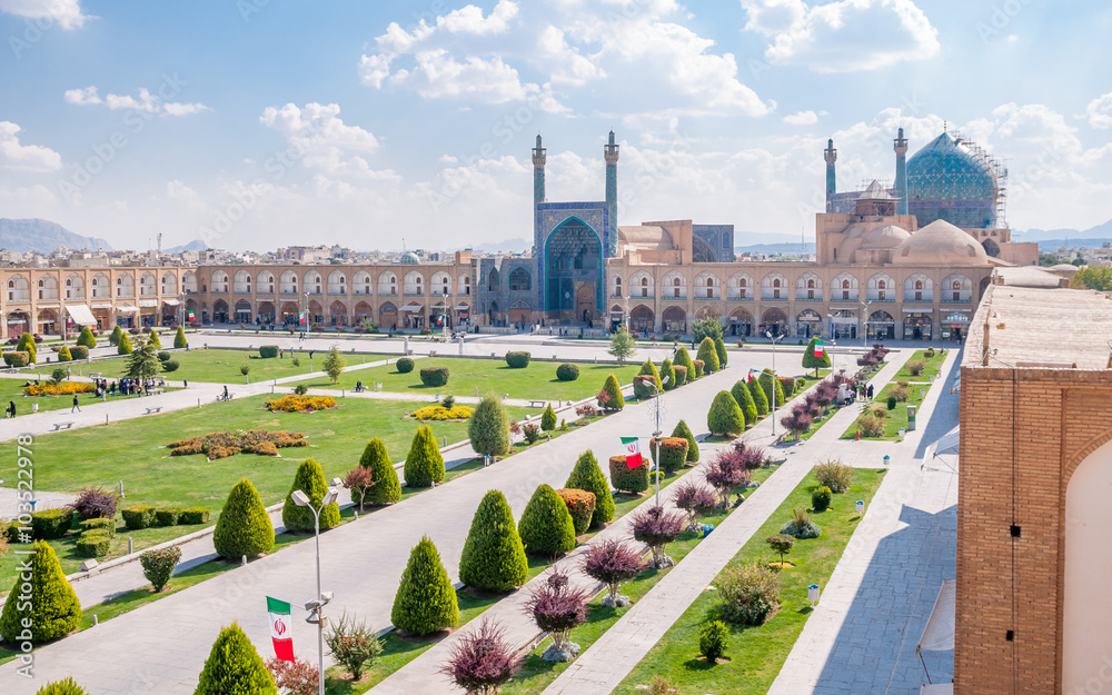 Naqsh-I Jahan Square in Esfahan, Iran Stock Photo | Adobe Stock