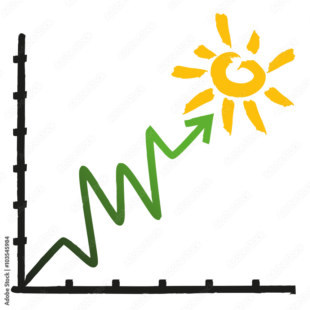 OPTIMISME - Soleil Stock-Vektorgrafik | Adobe Stock