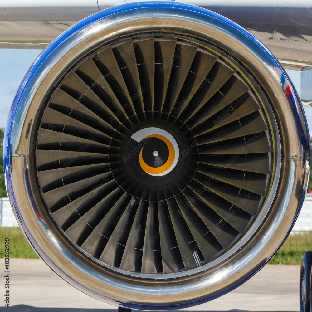 jet engine passenger plane Stock Photo | Adobe Stock