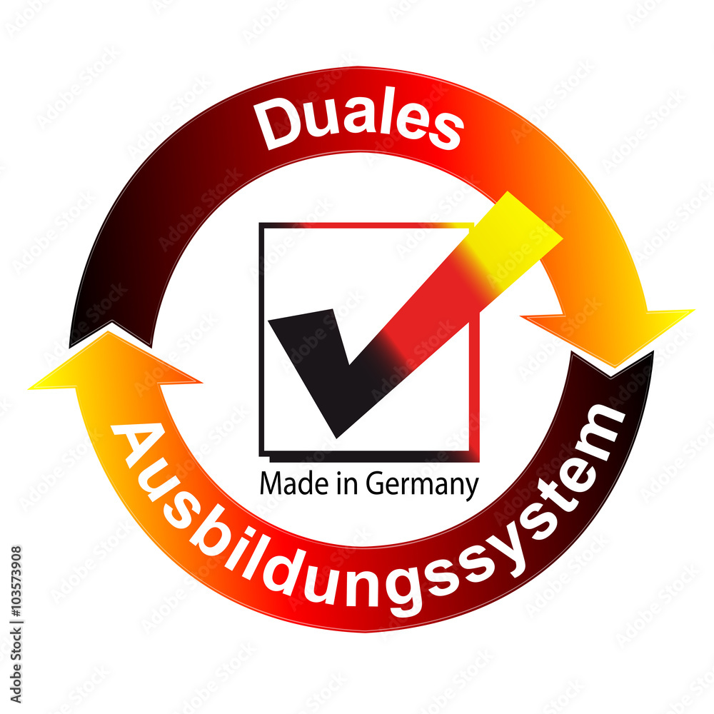 Duale Ausbildung Stock Illustration | Adobe Stock