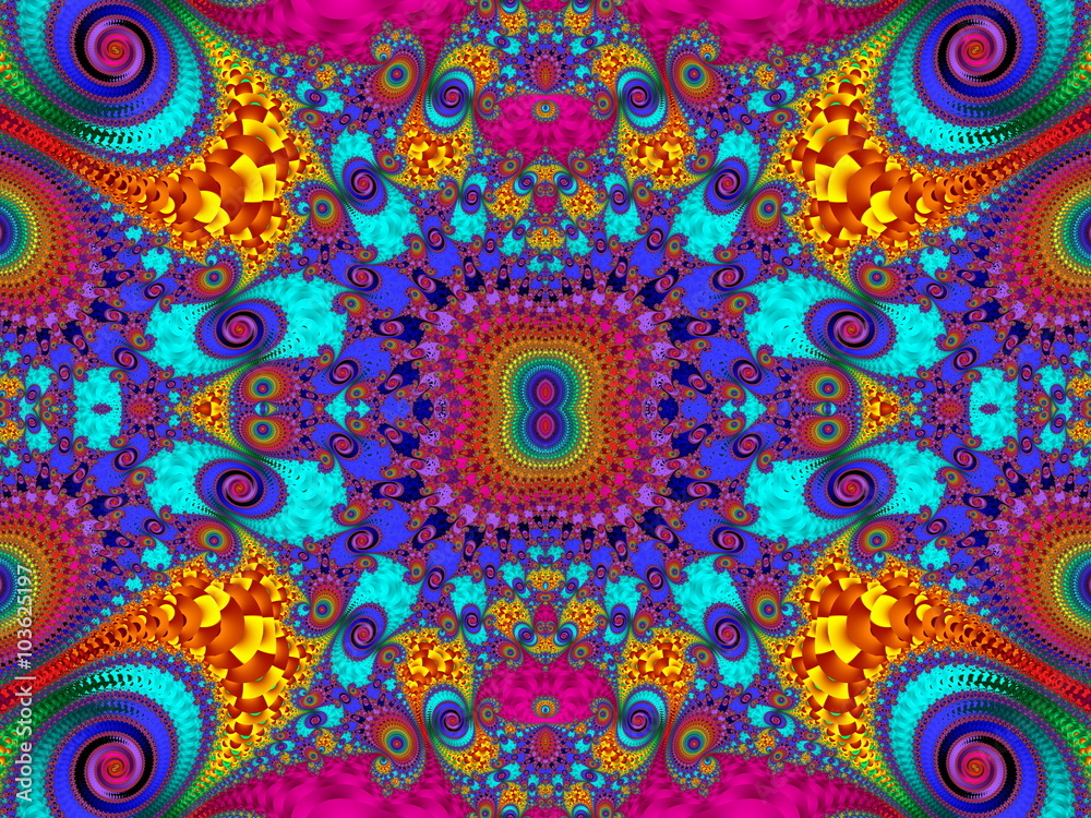 Fabulous multicolored pattern. You can use it for invitations, n Stock ...