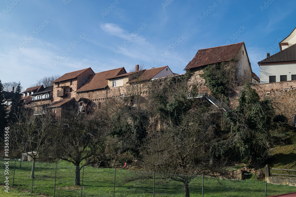Stadtmauer Jockgrim Stock Photo | Adobe Stock