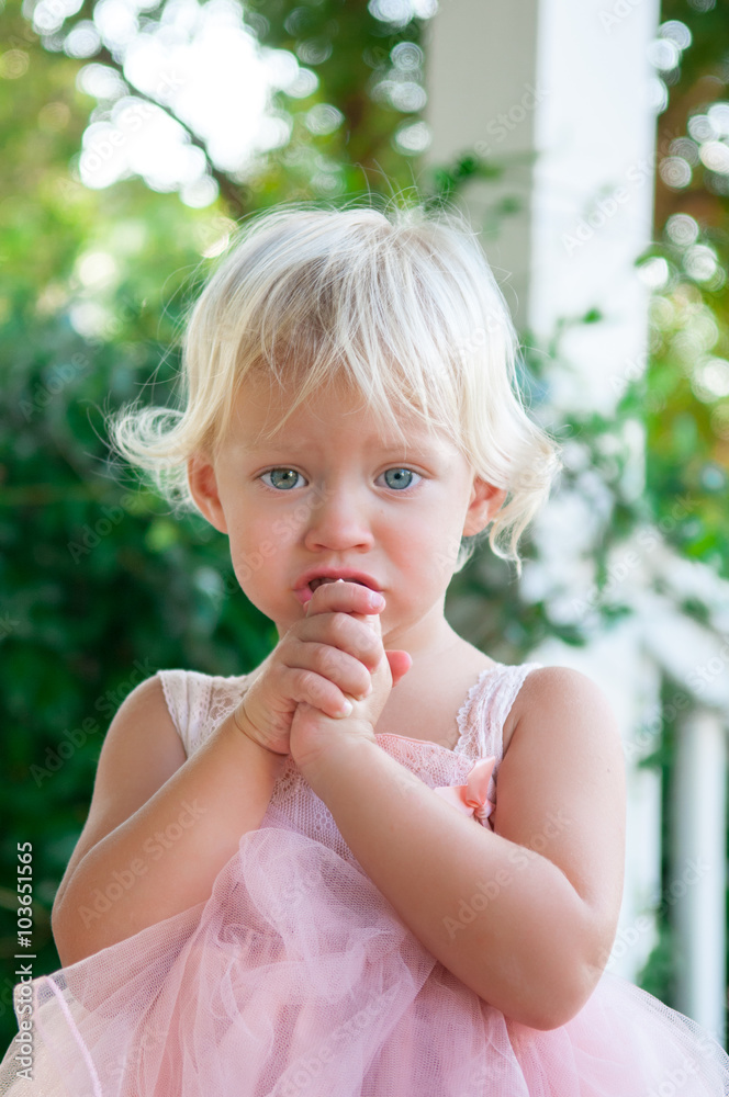 Cute Baby Saying Please