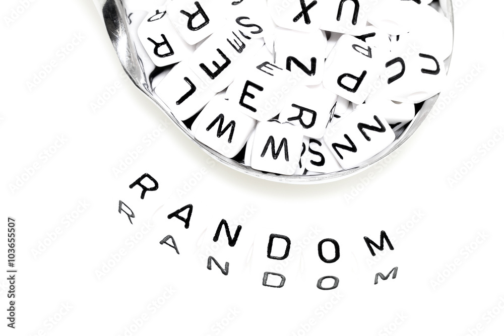 Random letter generation Stock Photo | Adobe Stock