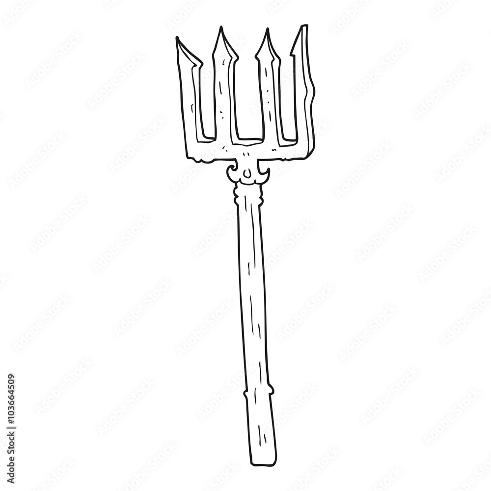 Devil Forks Coloring Pages