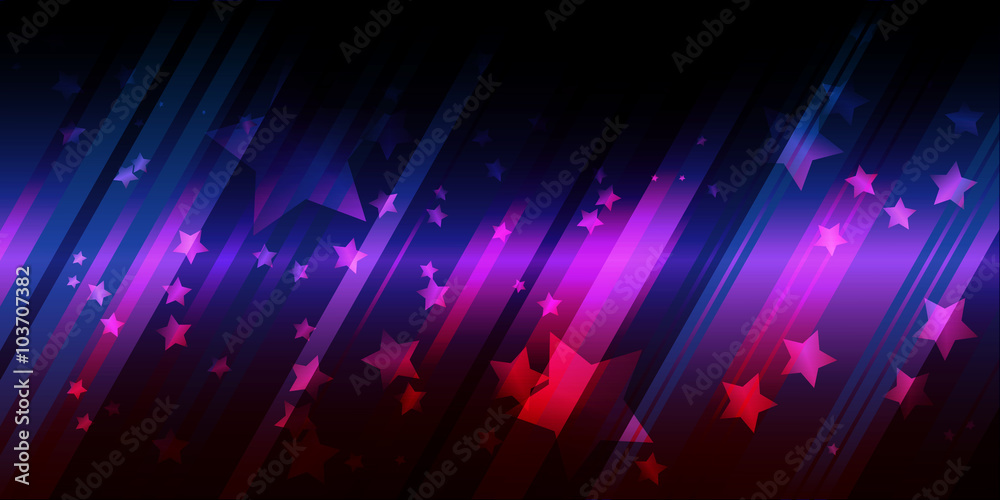 Abstract background with stars. Vector illustration Stock Vector ...