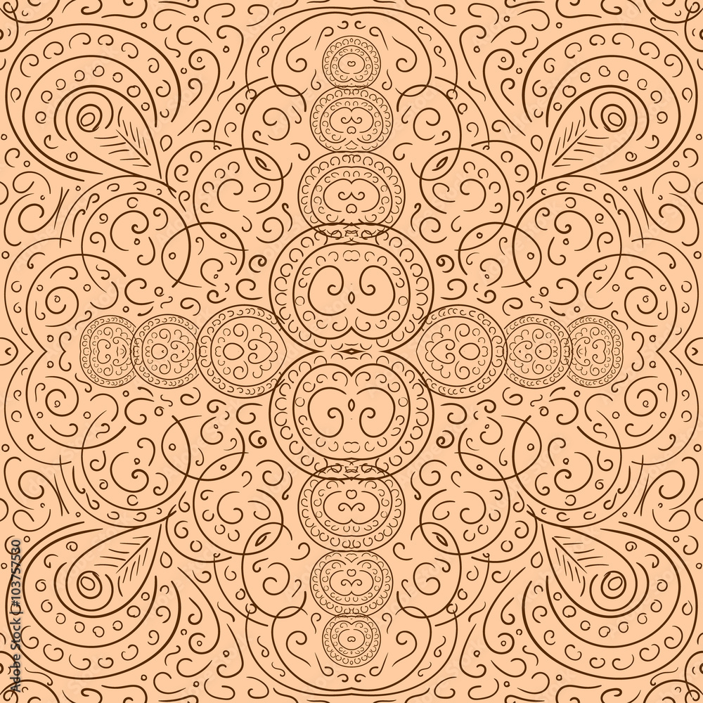 Henna Pattern Background