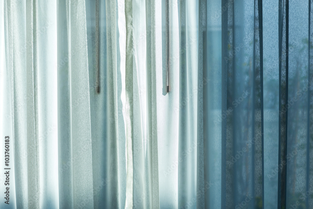 Blue Curtain Texture