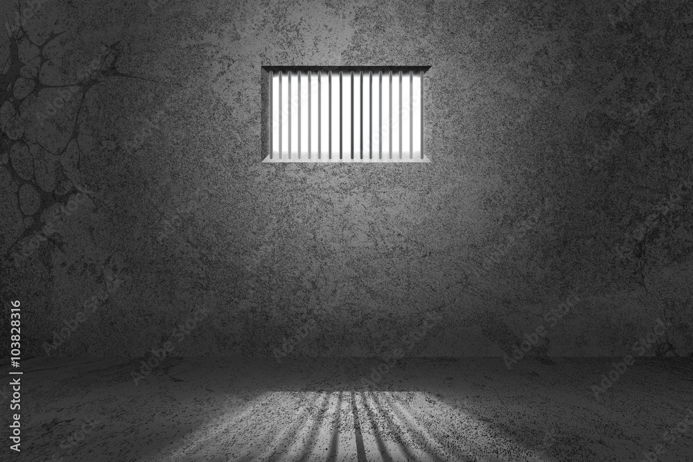 Jail Cell Background Stock Illustration | Adobe Stock