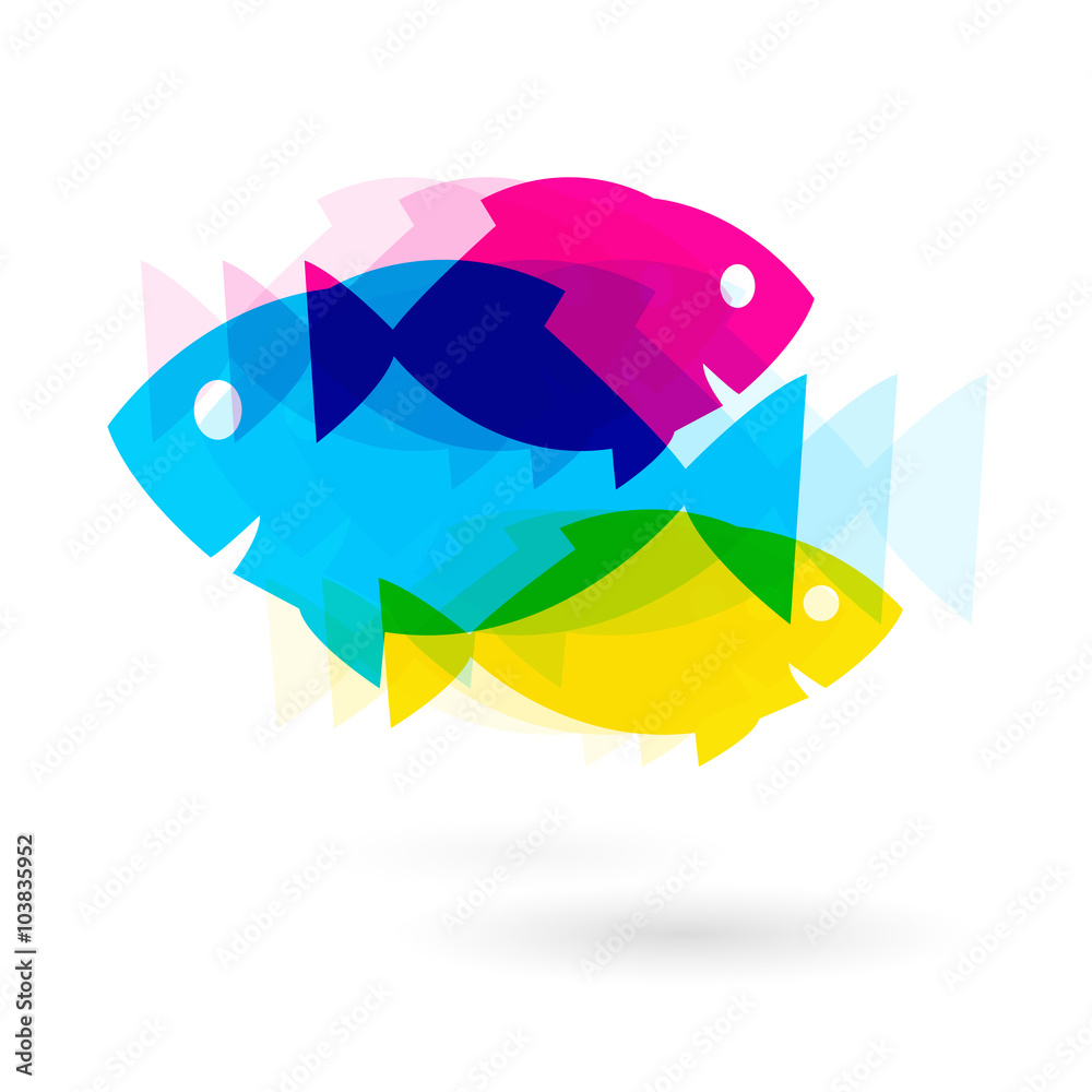 Poissons Stock Vector | Adobe Stock