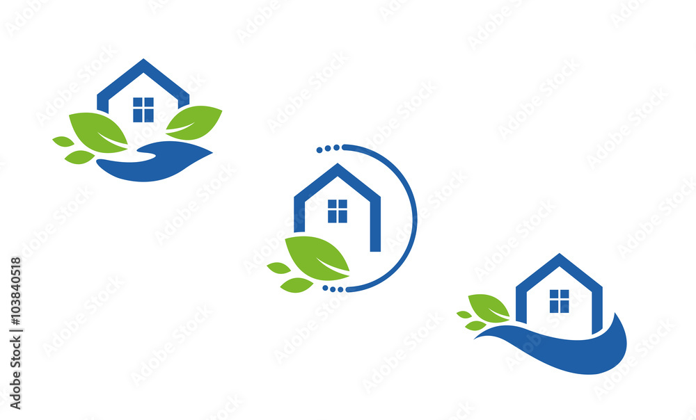 House Icon Set 02 Stock Vector | Adobe Stock