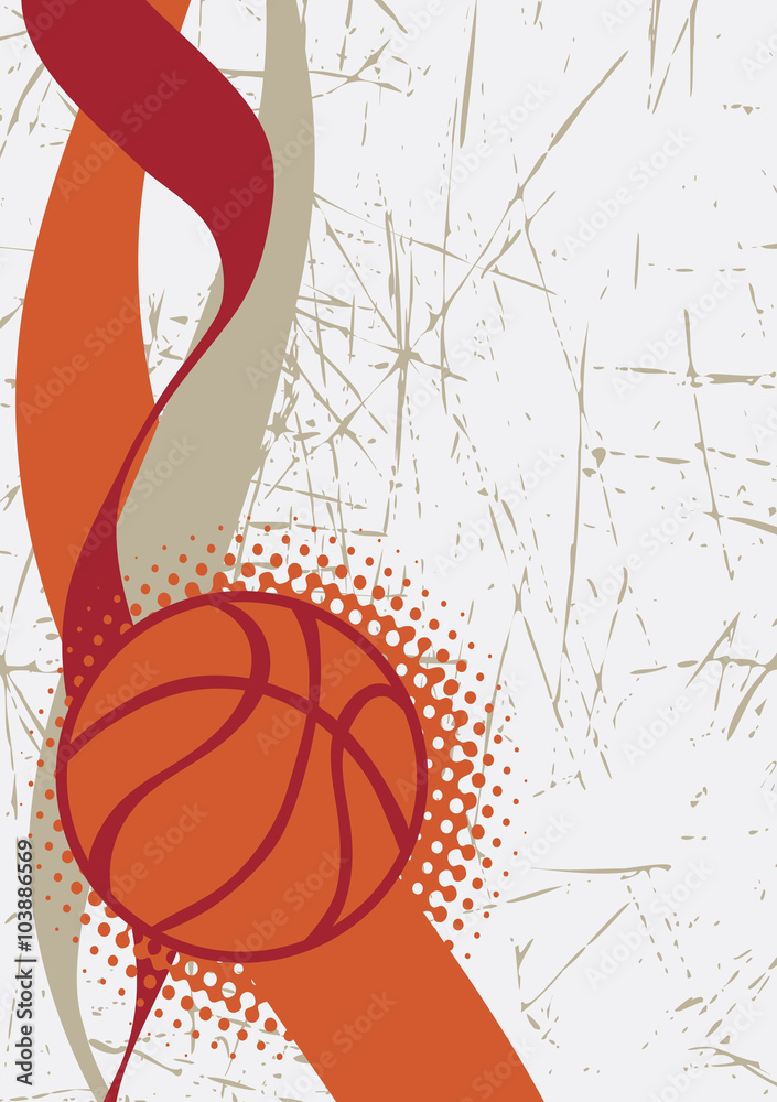 Vertical basketball poster.Abstract background Stock Vector | Adobe Stock Vertical basketball poster.Abstract background Stock Vector | Adobe Stock