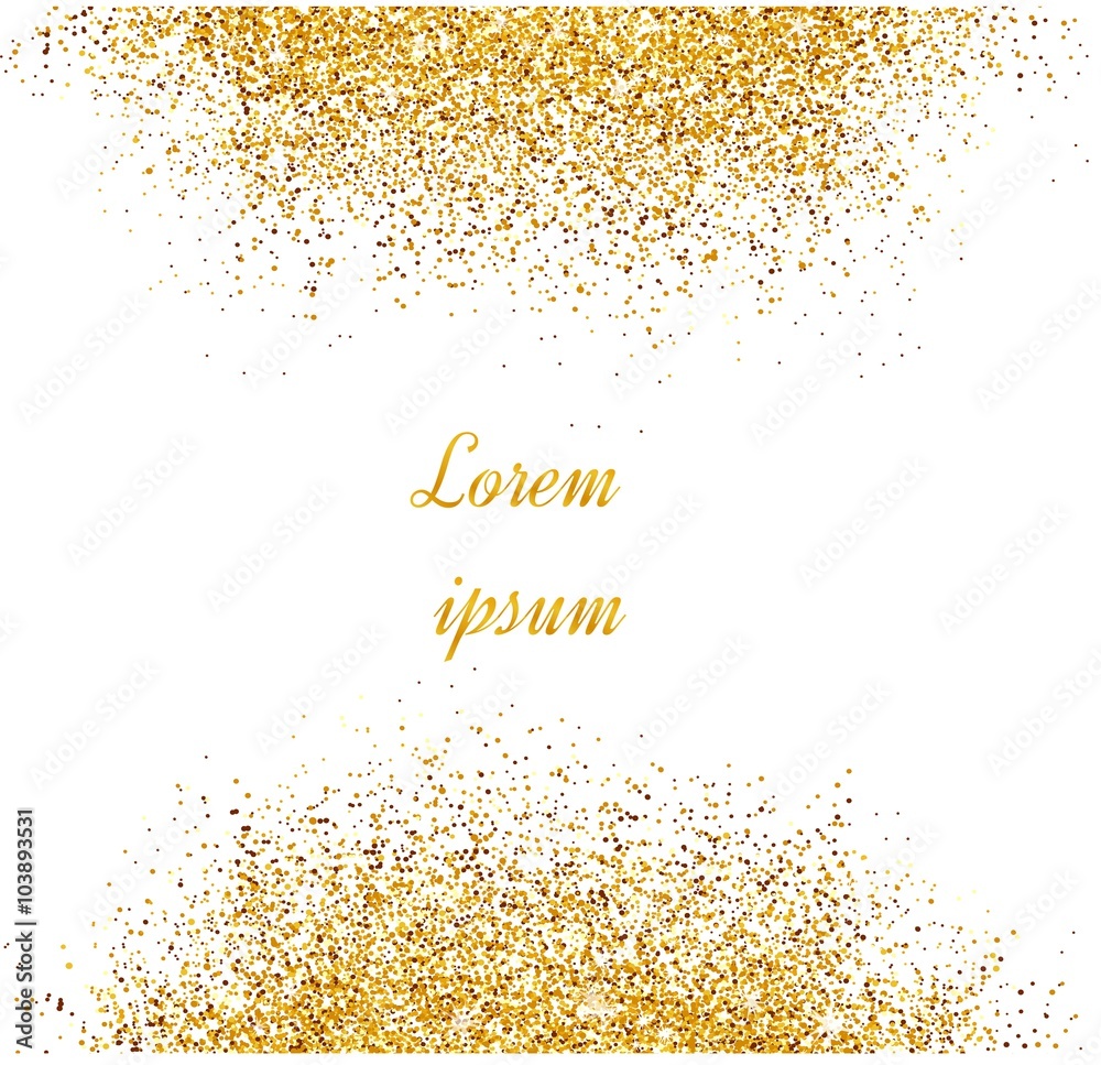 Abstract gold background. Gold background for card. Gold glitter. Gold ...