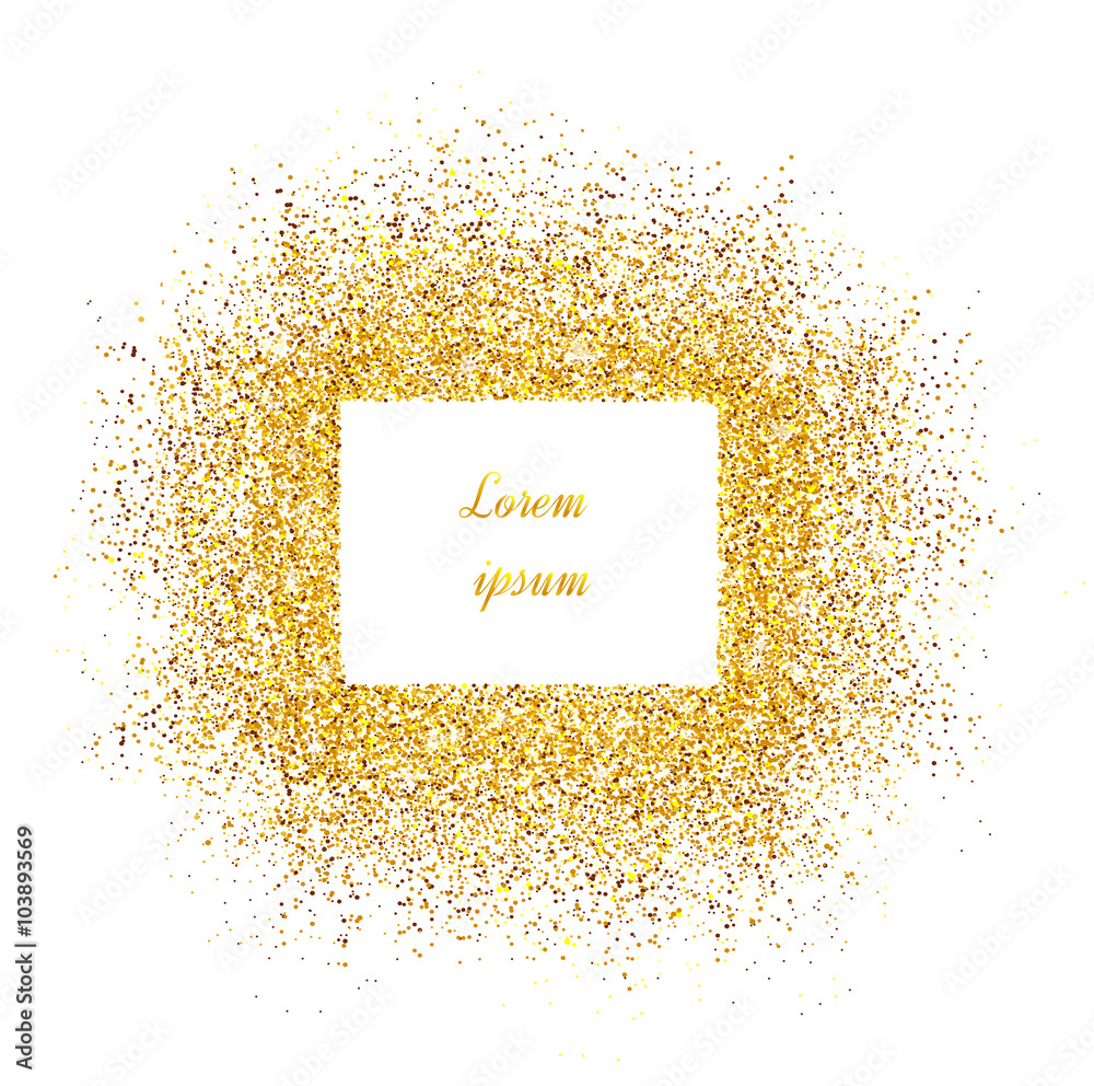Abstract gold background. Gold background for card. Gold glitter. Gold ...