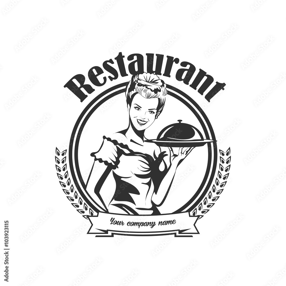 Restaurant Waiter Vector