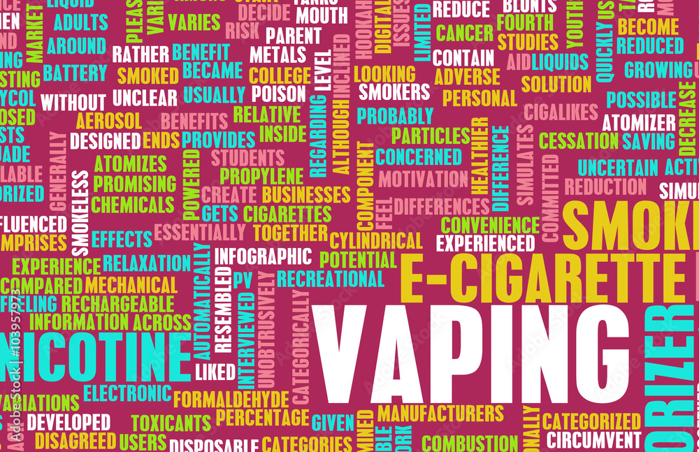 Vaping Stock Illustration | Adobe Stock