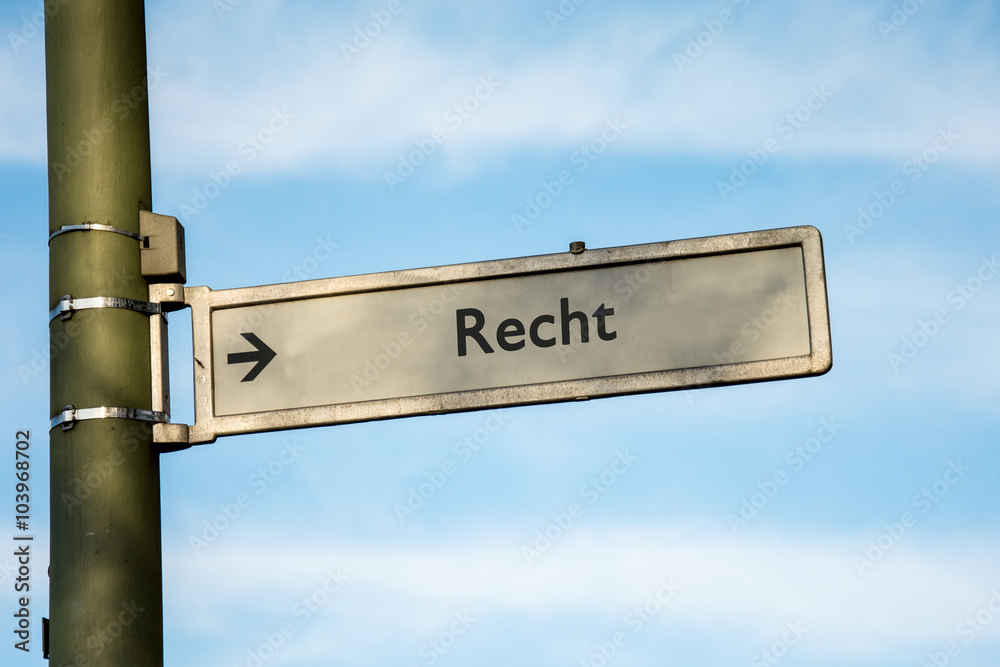 Schild 67 - Recht Stock-Illustration | Adobe Stock