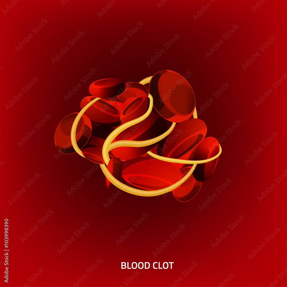 Blood Vector Image Stock Vector | Adobe Stock