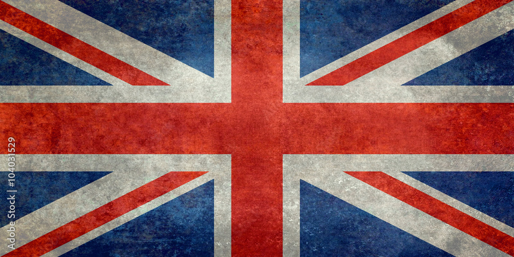 National flag of the United Kingdom, the Union Jack 1:2 scale Stock ...