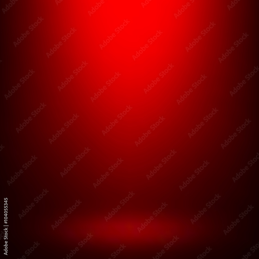Abstract red gradient background. Used as background for product ...
