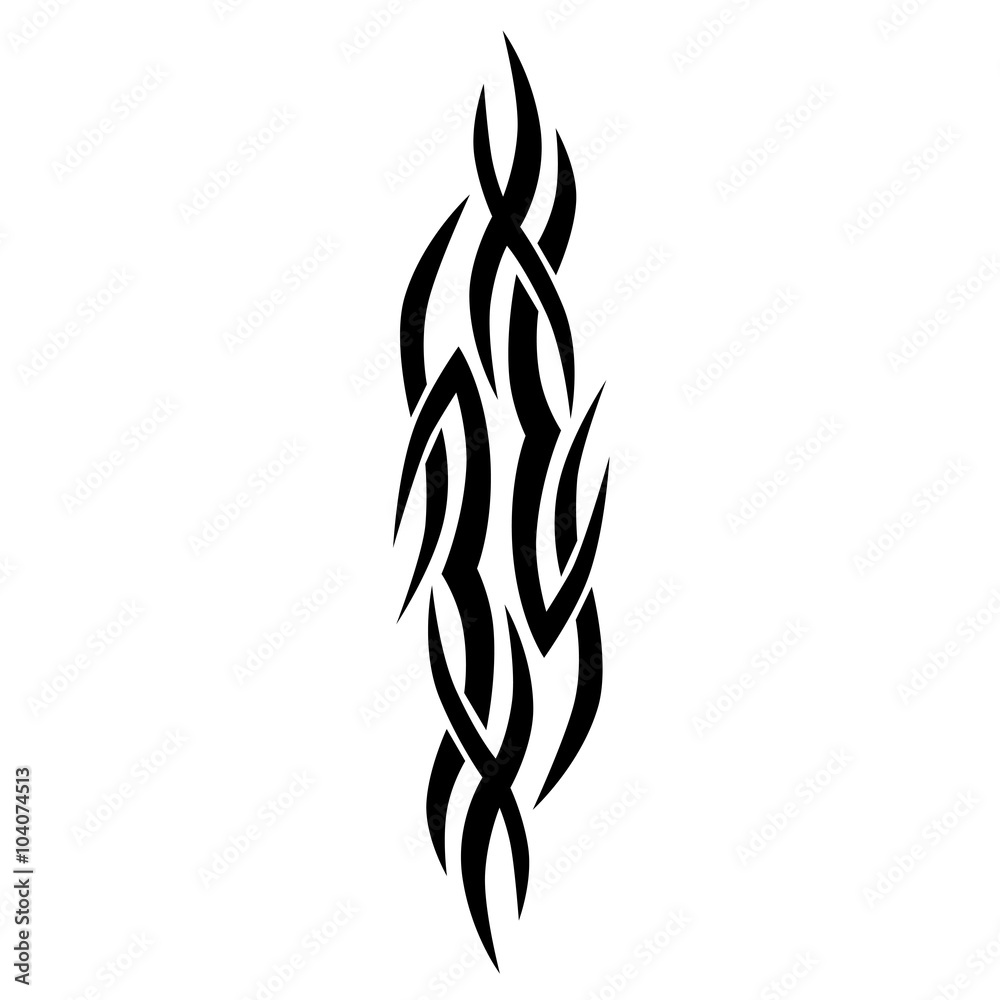 Tattoos. Stencil. Patterns. Design. Ornament. Stock Vector | Adobe Stock