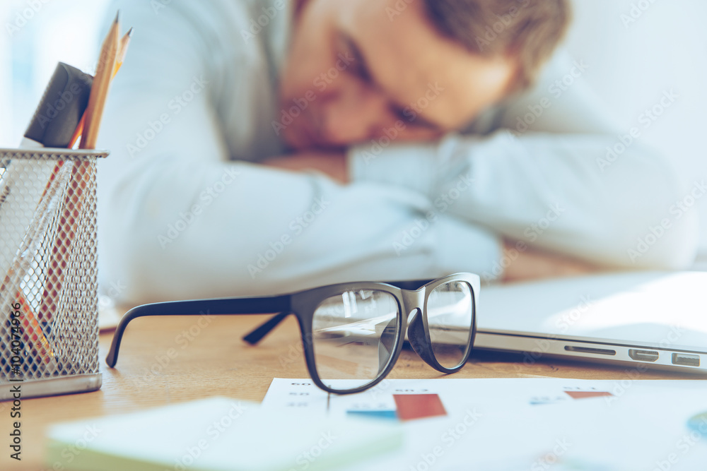 So tired. Stock Photo | Adobe Stock