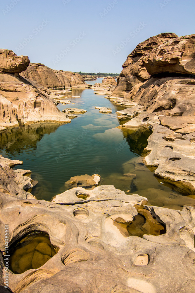 Samphanboke Ubonratchatani Grand Canyon in Thailand, 3000 Boke nature ...