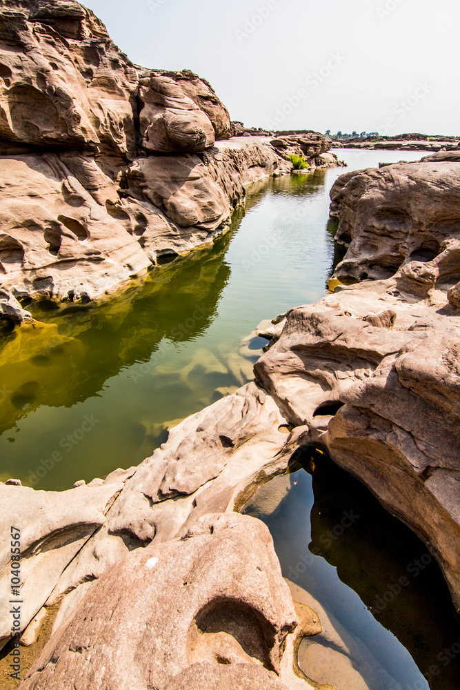 Samphanboke Ubonratchatani Grand Canyon in Thailand, 3000 Boke nature ...