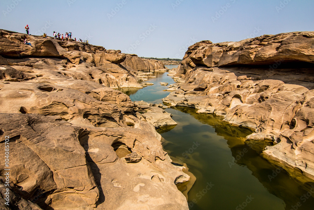 Samphanboke Ubonratchatani Grand Canyon in Thailand, 3000 Boke nature ...