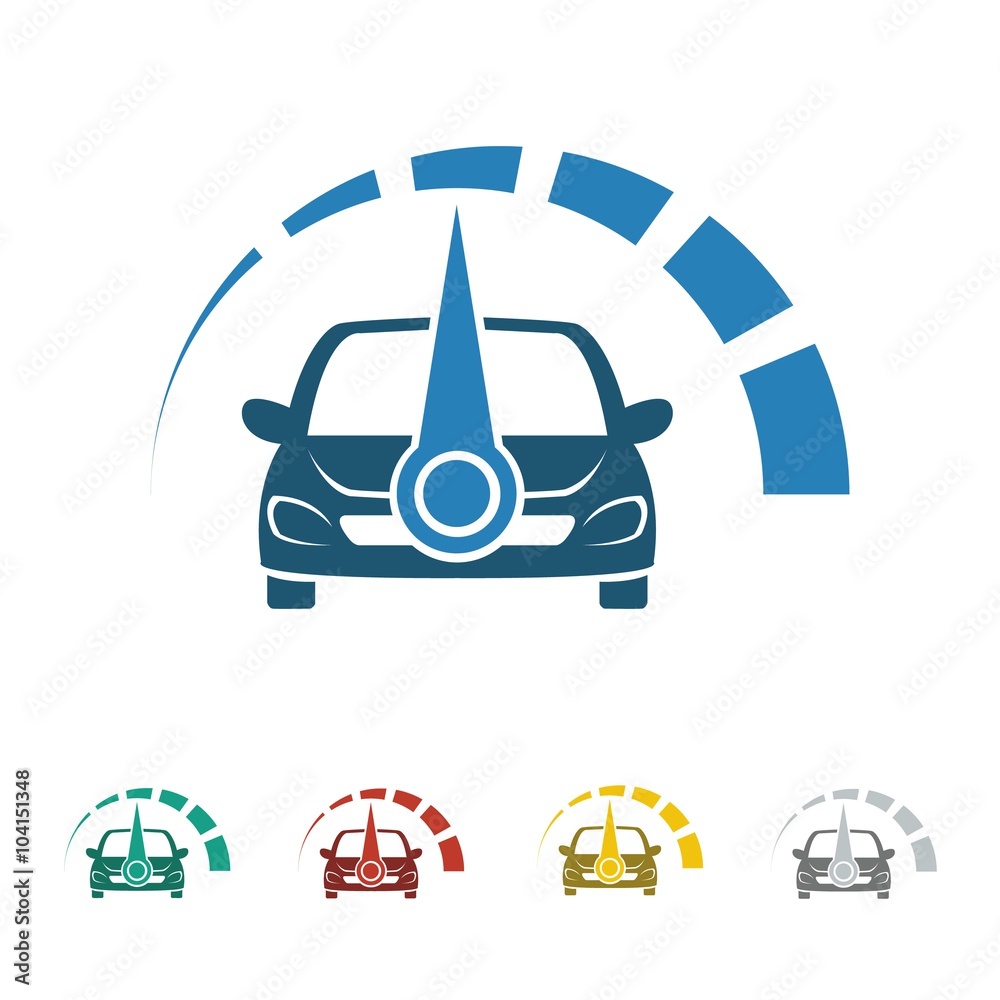 Car tune up logo icon Vector Stock Vector | Adobe Stock