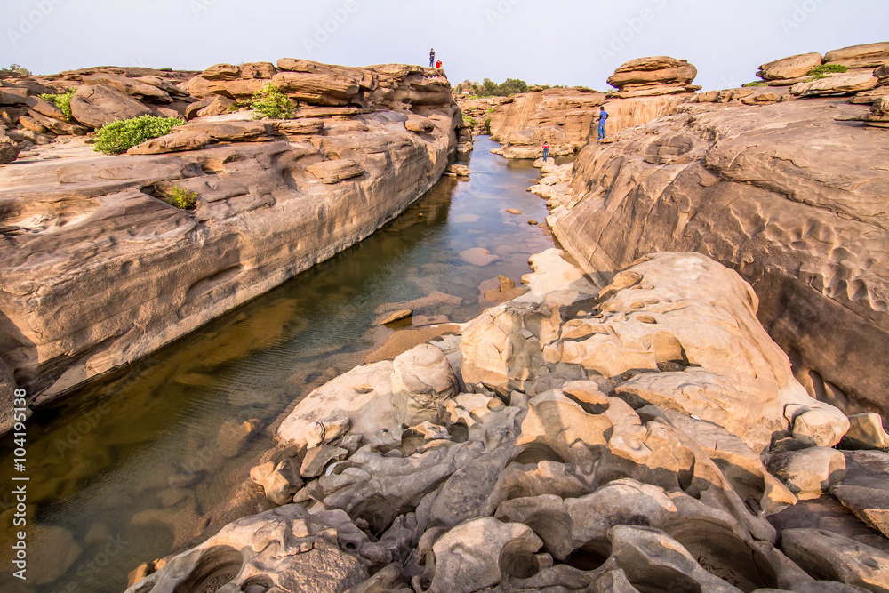 Samphanboke Ubonratchatani Grand Canyon in Thailand, 3000 Boke nature ...