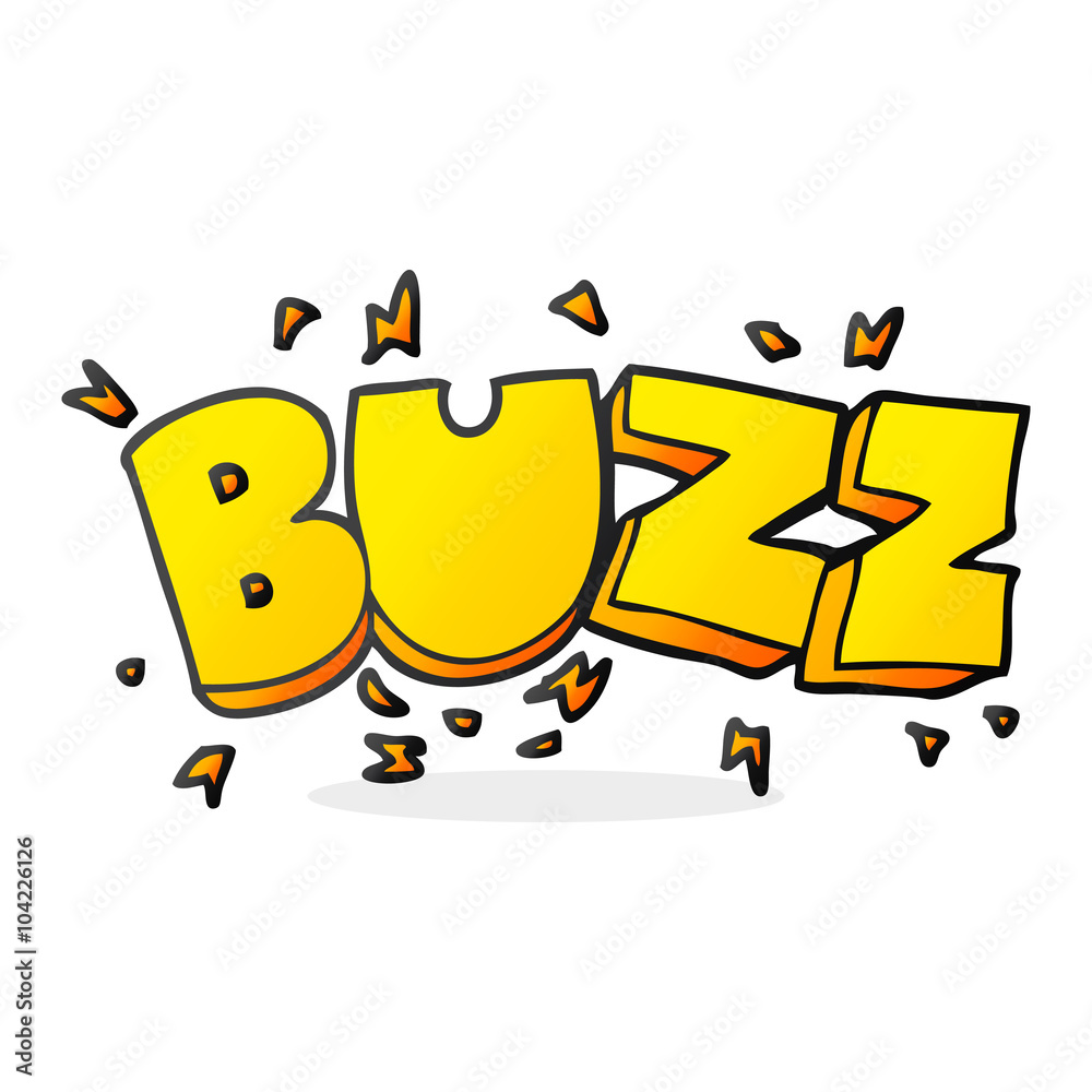 cartoon buzz symbol Stock Vector | Adobe Stock