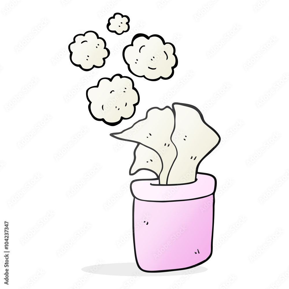 cartoon box of tissues Stock Vector | Adobe Stock