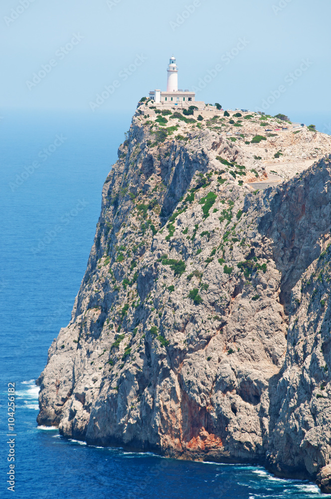 Mallorca, Isole Baleari, Spagna: la scogliera di Cap de Formentor e il ...