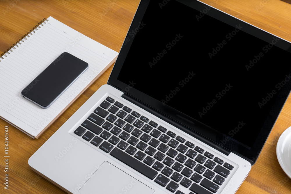 Laptop mockup Stock Photo | Adobe Stock
