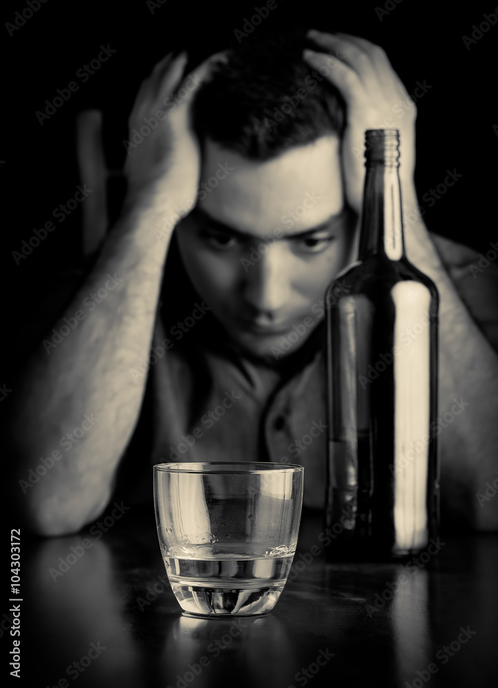 Sad Drinking Alone