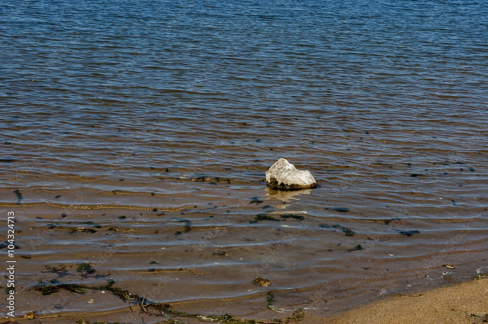 Authentic shore at Rabisha lake near by Magura cave, Belogradchik ...