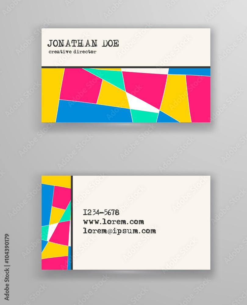 Brochure with Hand Drawn Doodle Border. Stock Vector | Adobe Stock