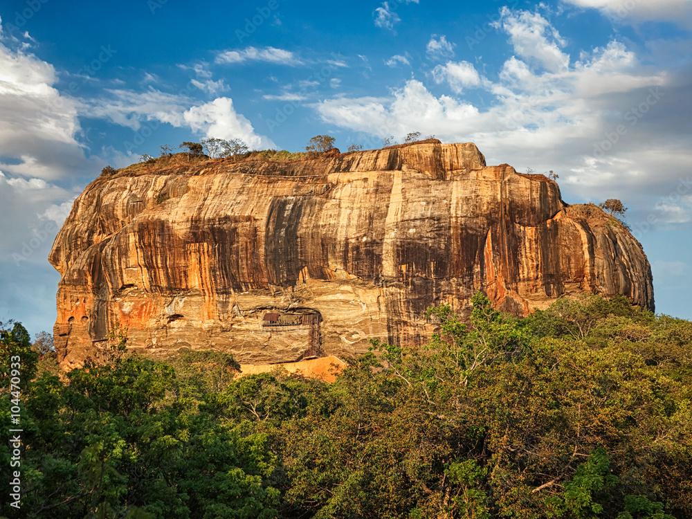 Sigiriya rock, Sri Lanka Stock Photo | Adobe Stock