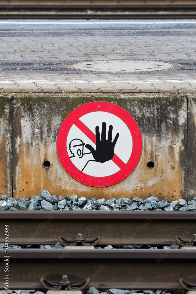 Stop! Danger! Stock Photo | Adobe Stock