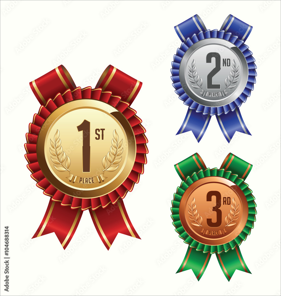 2nd Place Gold Ribbon