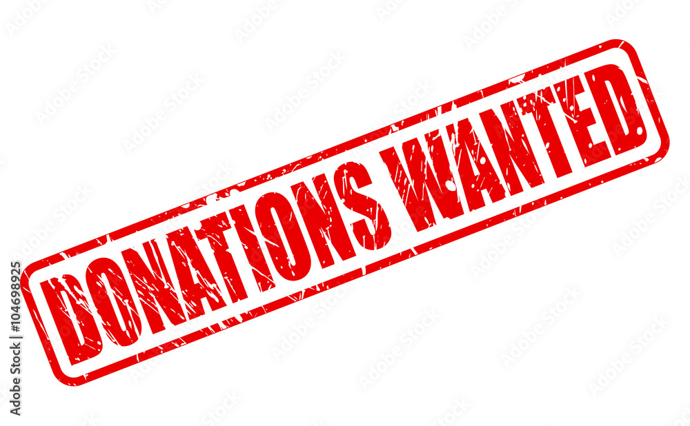 Donations Needed Clipart