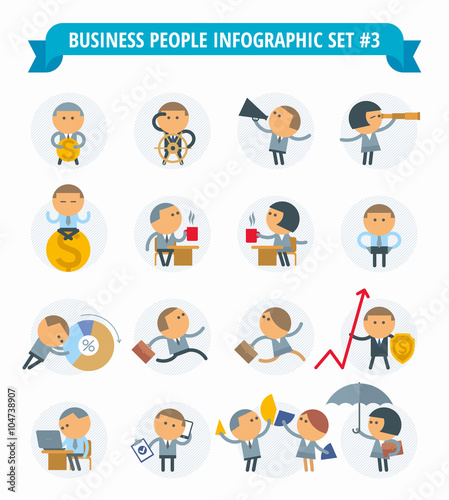 Infographic People Icons Free