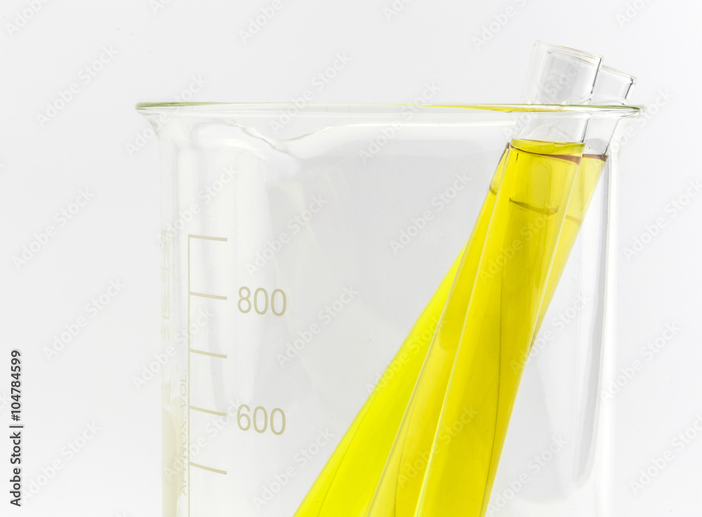 Water In Beaker Test Tube