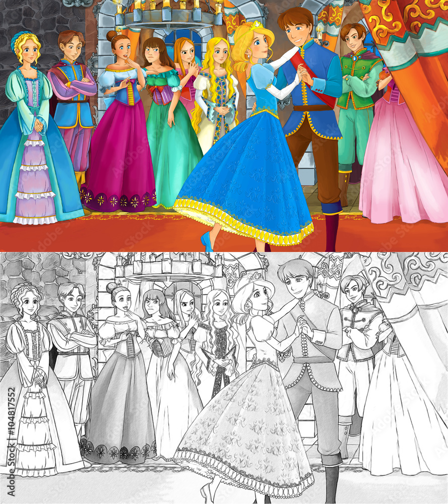 Ballroom Dancer Coloring Pages