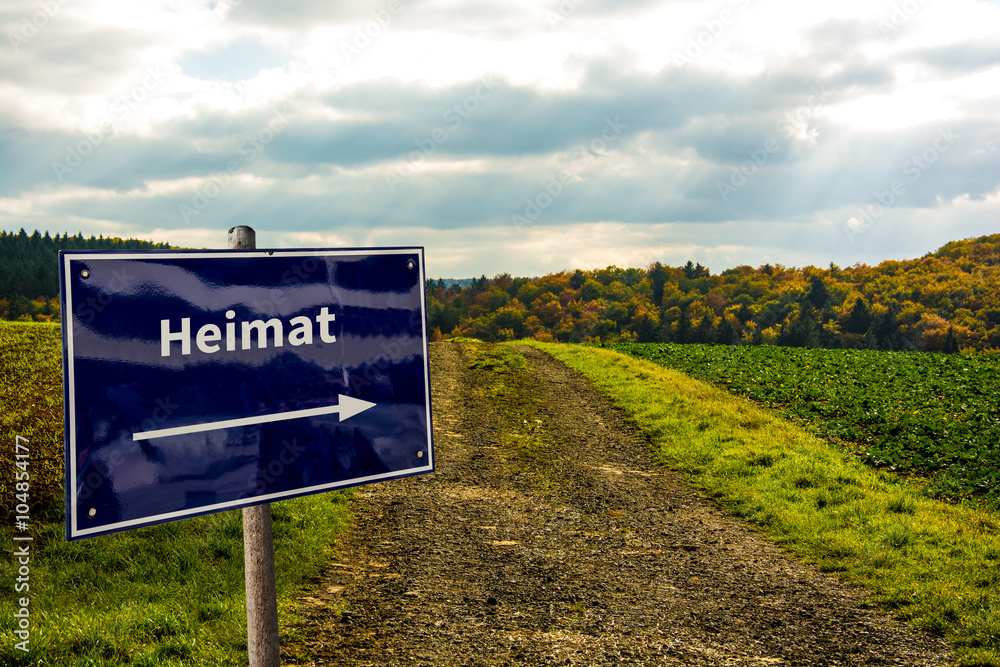 Schild 57_Heimat Stock-Illustration | Adobe Stock