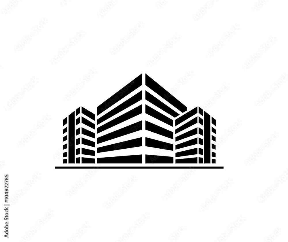 Buildings logo Stock Vector | Adobe Stock