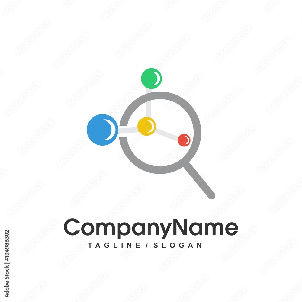 science vector logo icon Stock Vector | Adobe Stock