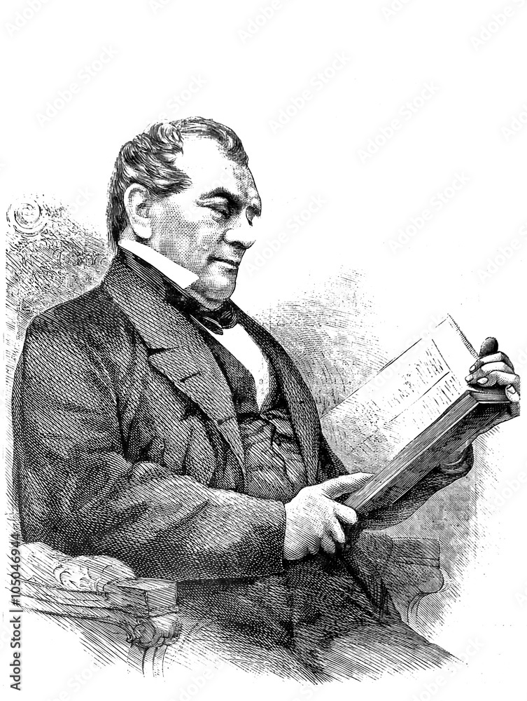 Fancy Dressed Man Drawing